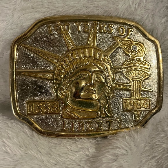 Vintage | Accessories | Vintage 986 10 Years Of Liberty America Belt ...